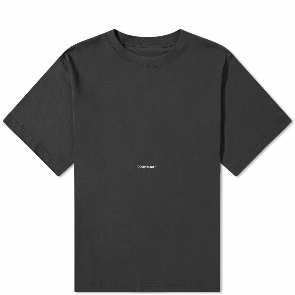 GOOPiMADE x WildThings Logo T-Shirt in Black GOOPiMADE