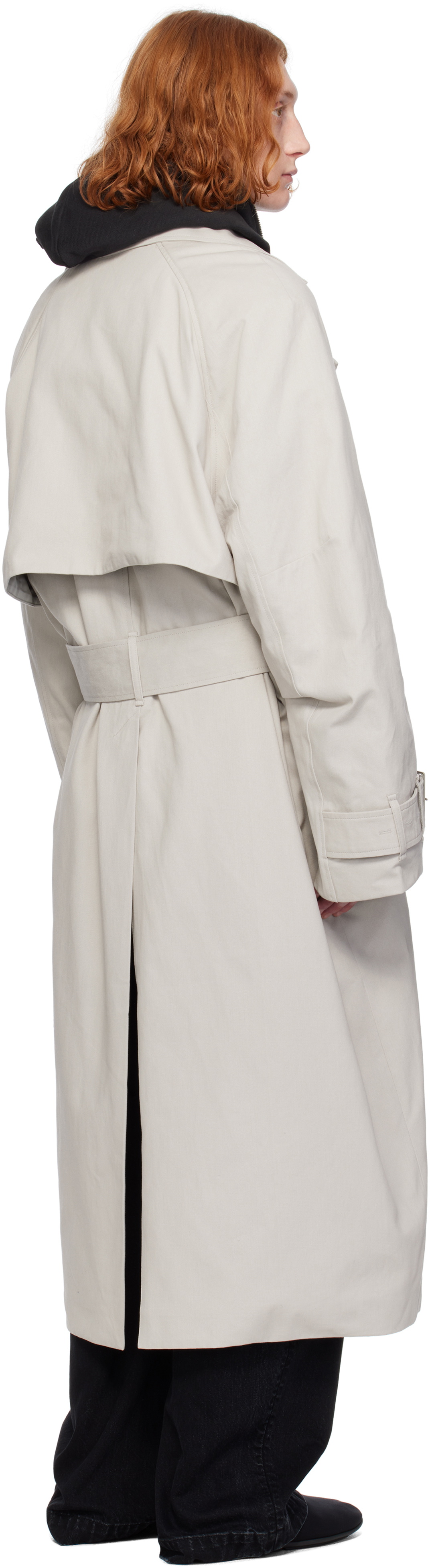 Entire Studios Gray Goodman Trench Coat Entire Studios