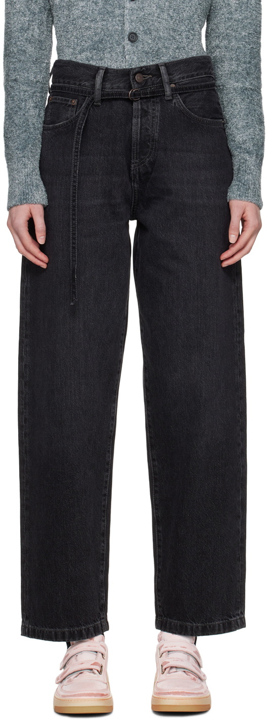 Acne Studios Black 1991 Toj Jeans Acne Studios