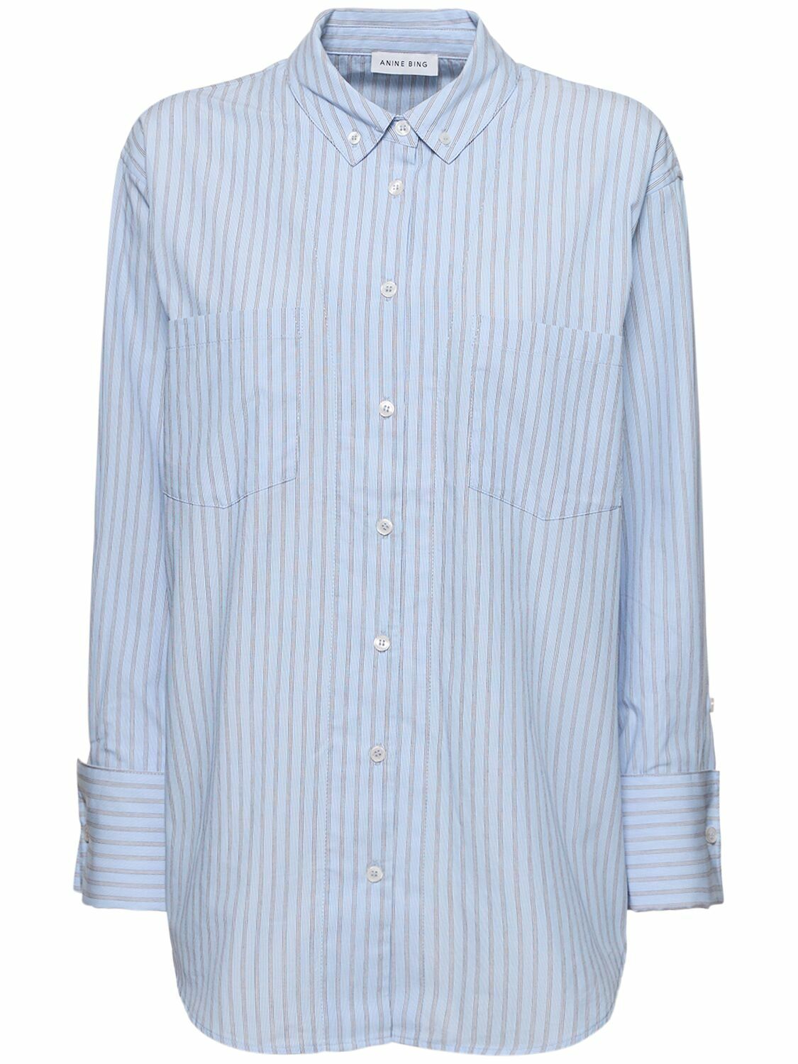 ANINE BING - Catherine Cotton Poplin Shirt ANINE BING
