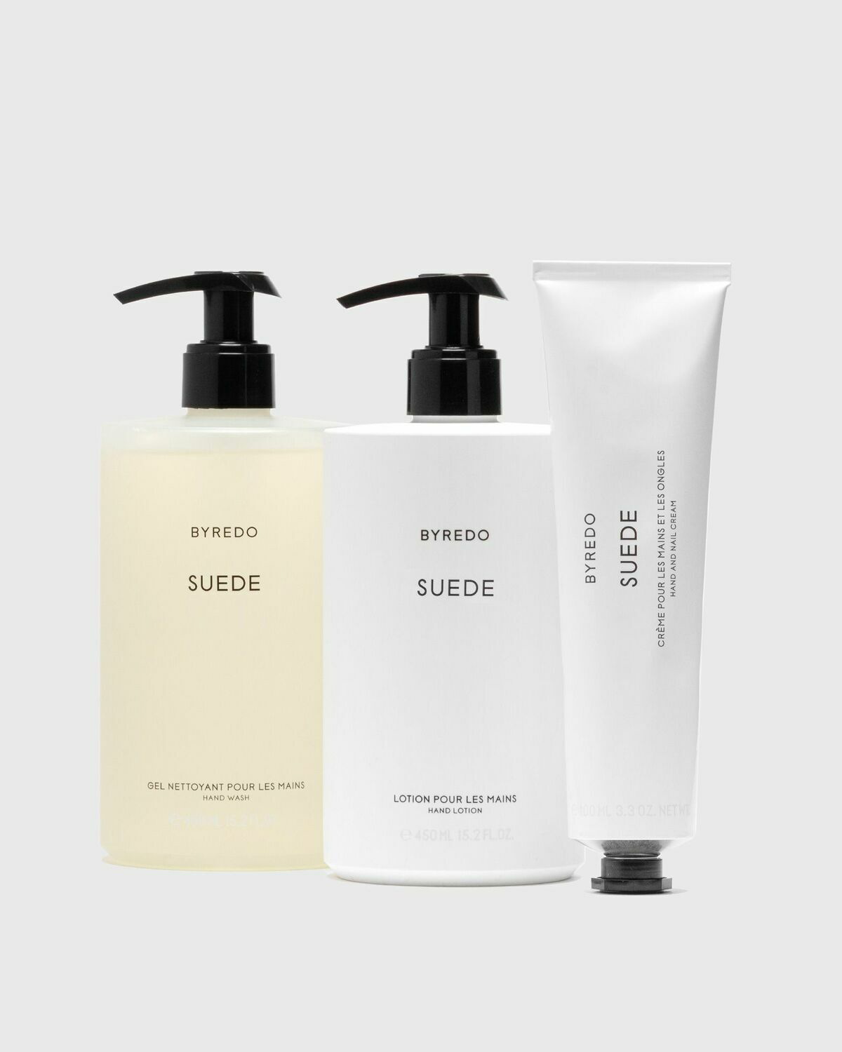 Byredo Hand Lotion Suede - 450 ml White Mens Face & Body Byredo