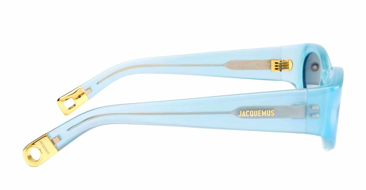 Jacquemus Ovalo - Light Blue Sunglasses Jacquemus