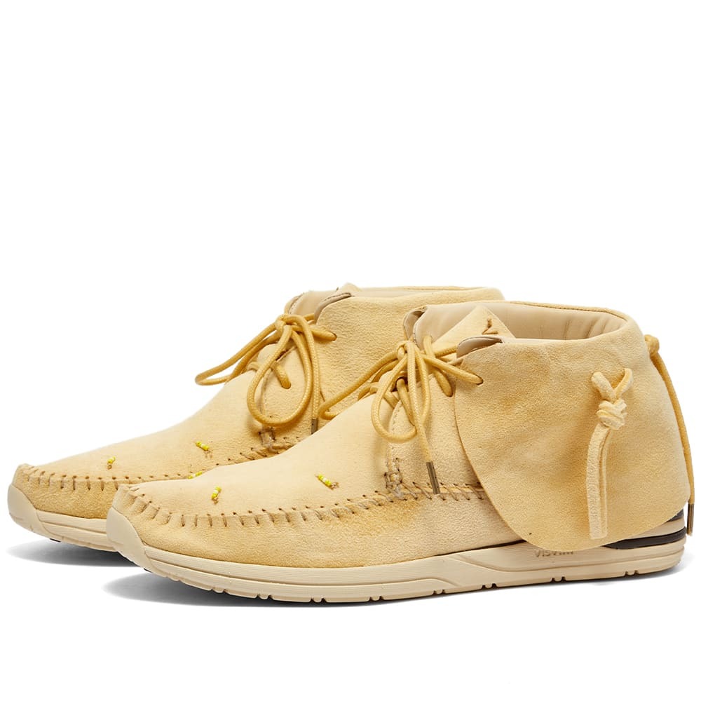 Visvim Women's FBT Folk Ankle Boot in Natural Visvim