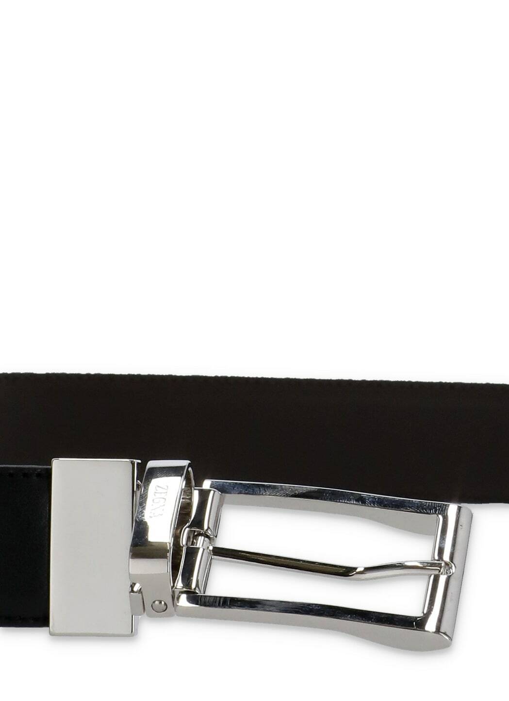 Zegna Leather Belt Zegna
