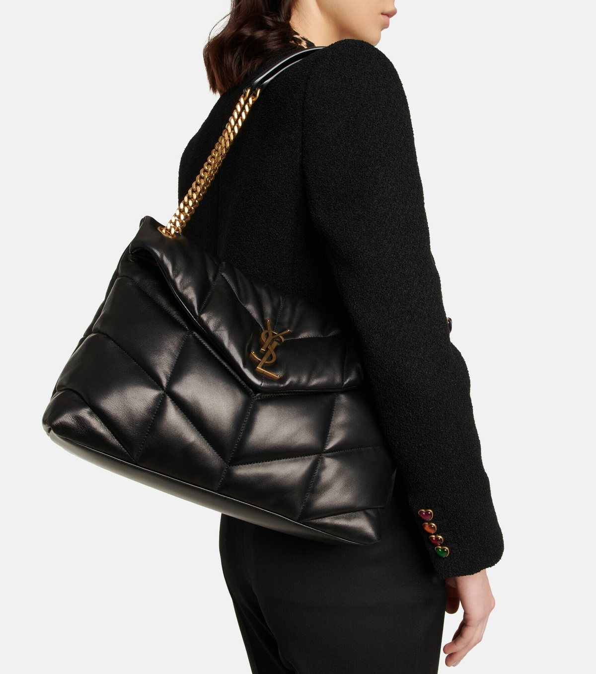 Saint Laurent - Puffer Medium leather shoulder bag Saint Laurent