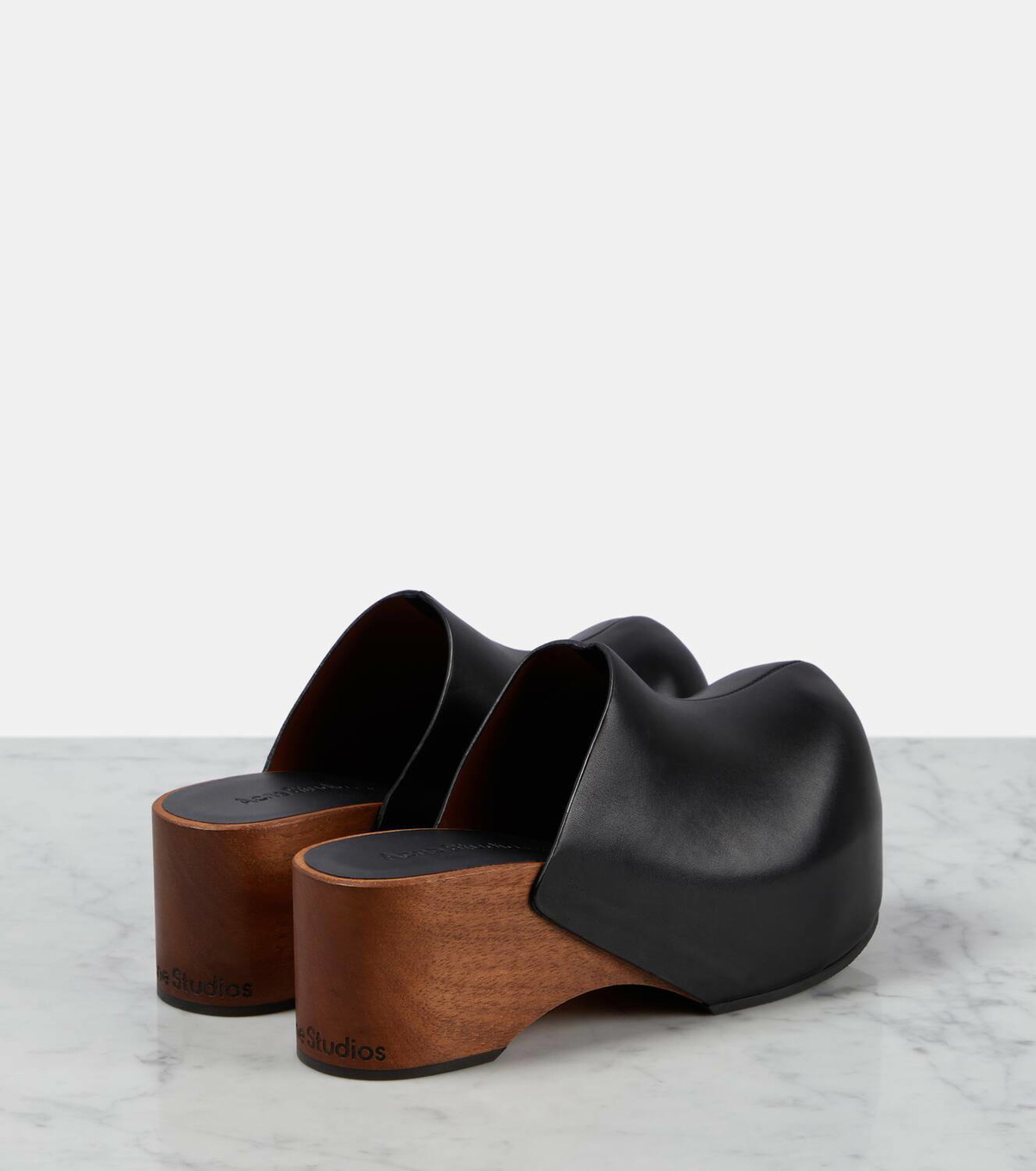 Acne Studios Leather clogs Acne Studios