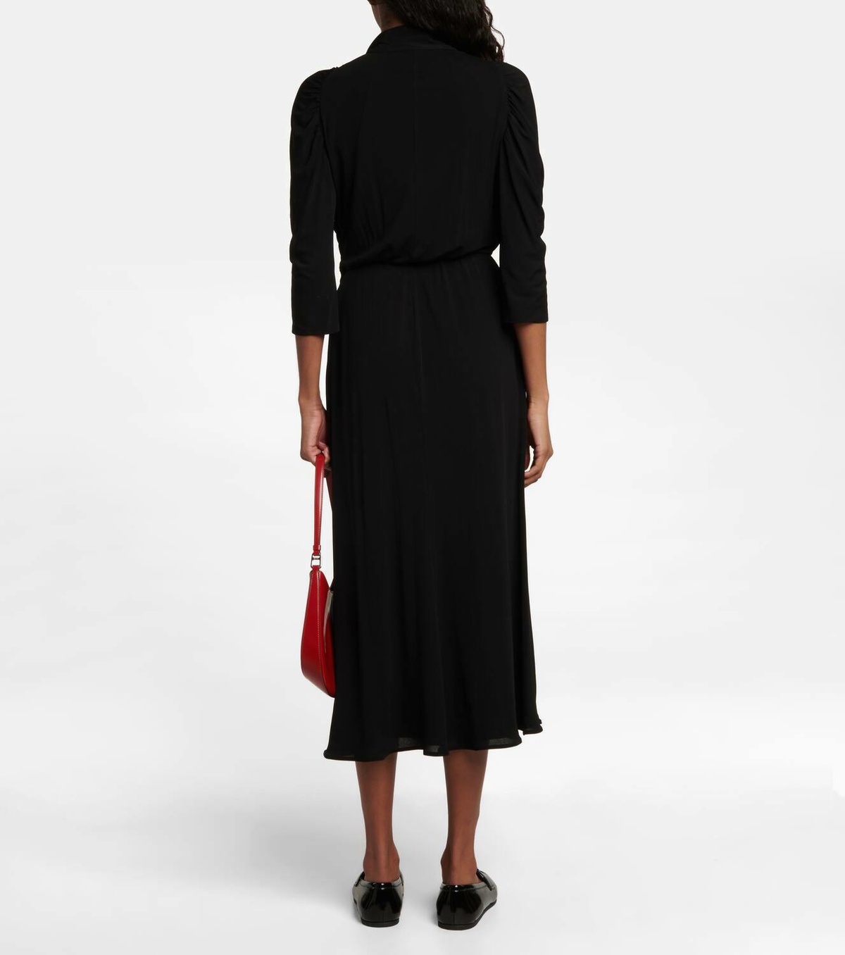 Prada Mockneck midi dress Prada