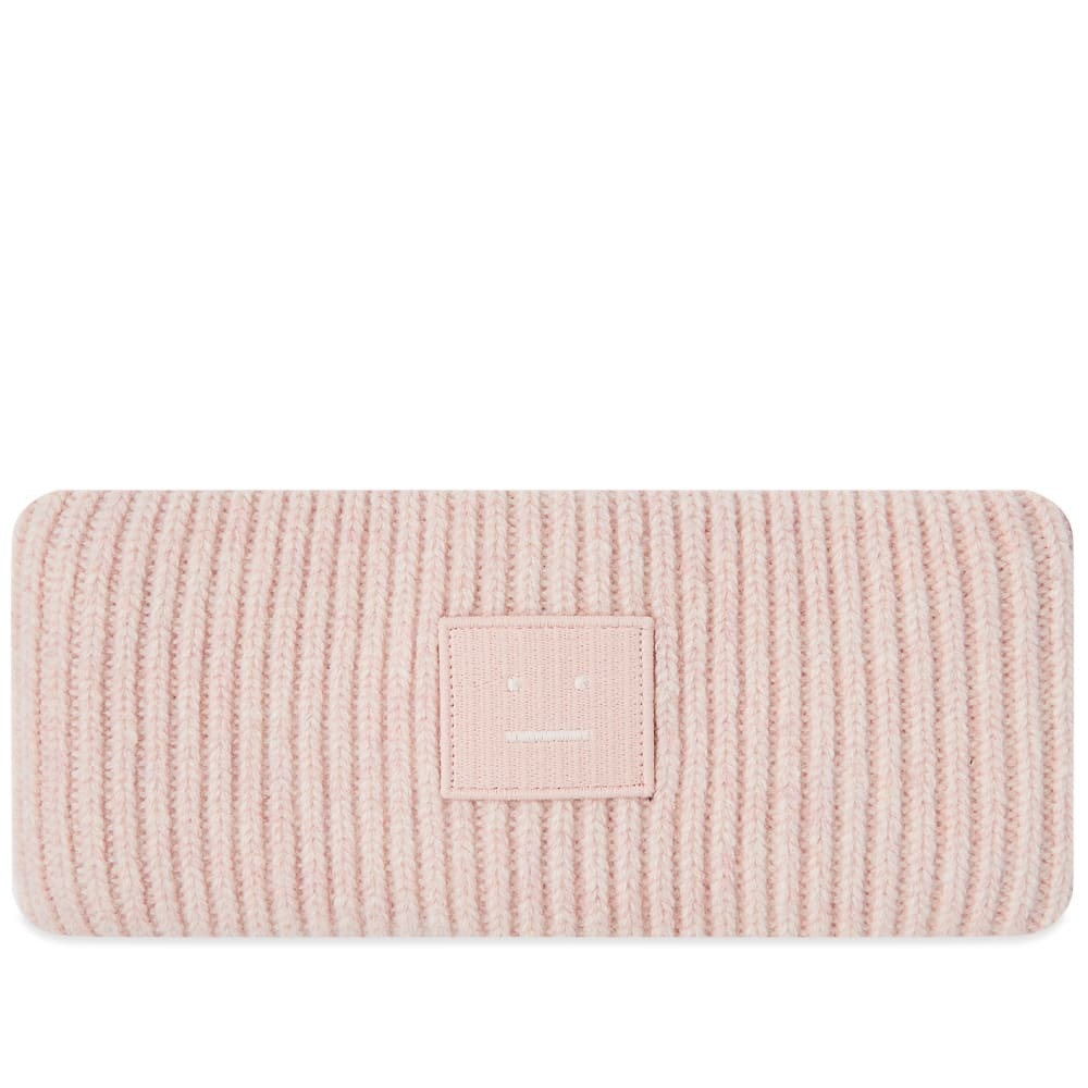Acne Studios Women's Kory Face Headband in Faded Pink Melange Acne Studios