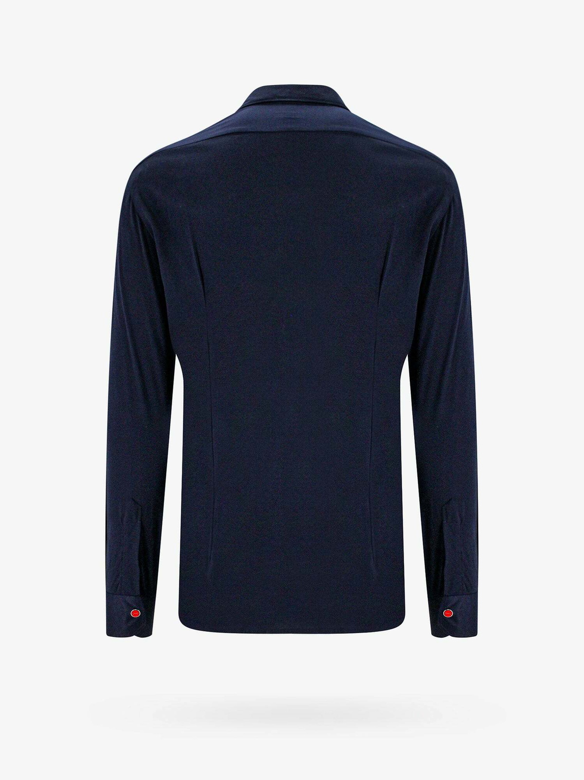 Kiton Ciro Paone Shirt Blue Mens Kiton