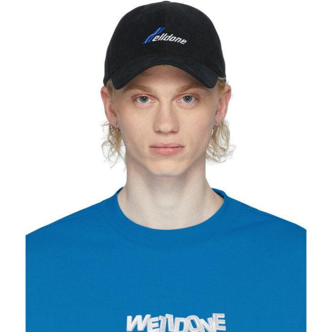 We11done Black Logo Cap We11done