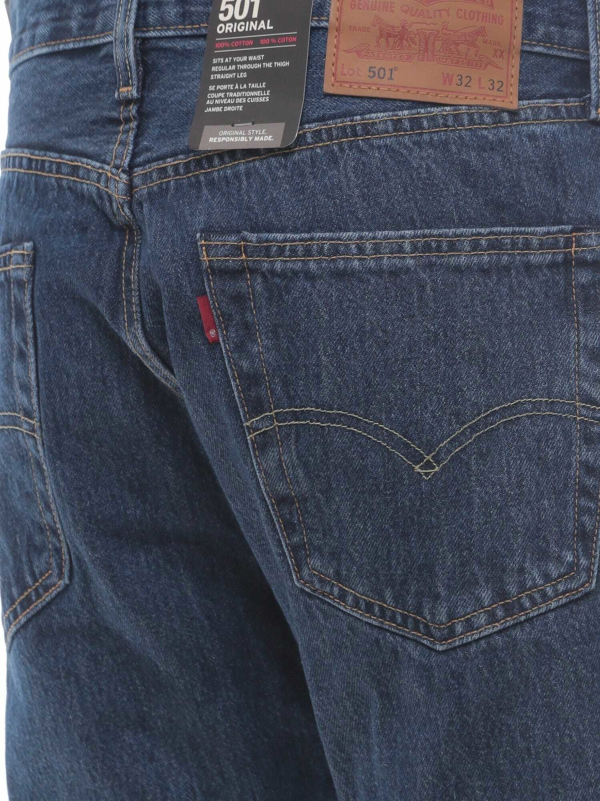 Levi's 501 Original Jeans With Iconic Tag Levi's Red