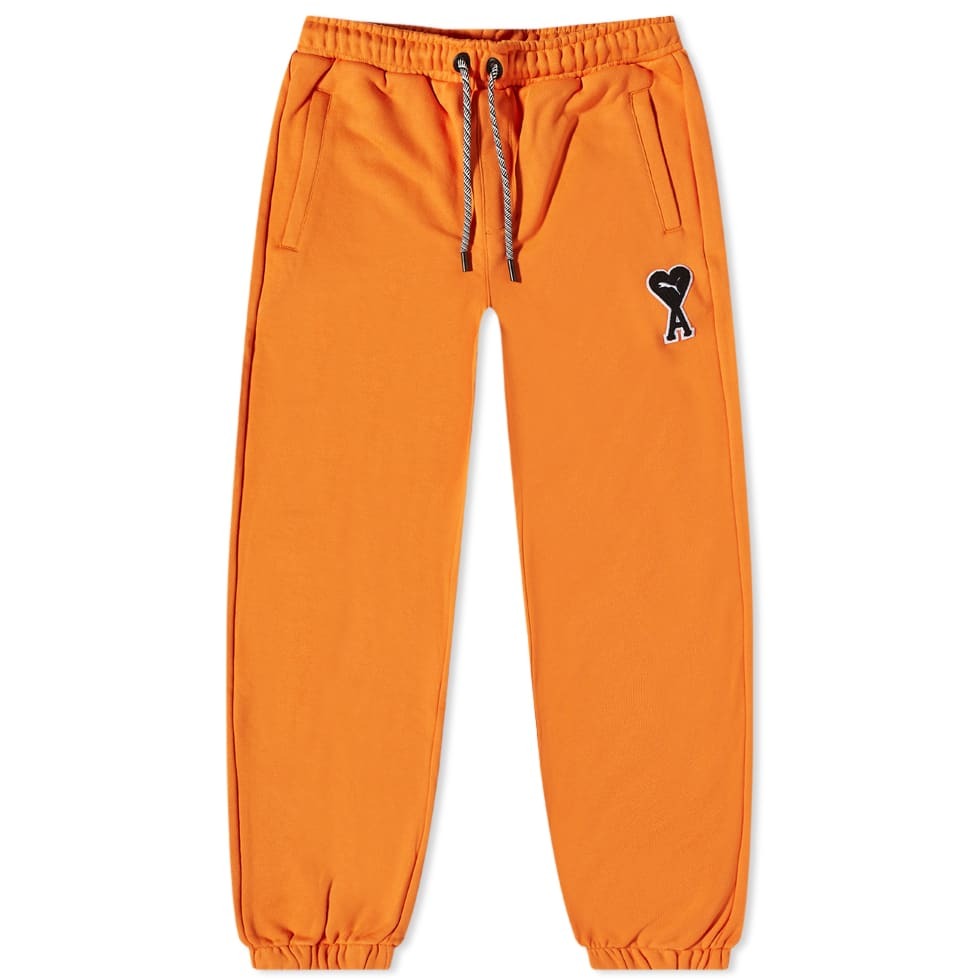 Puma x AMI Sweat Pant in Jaffa Orange Puma