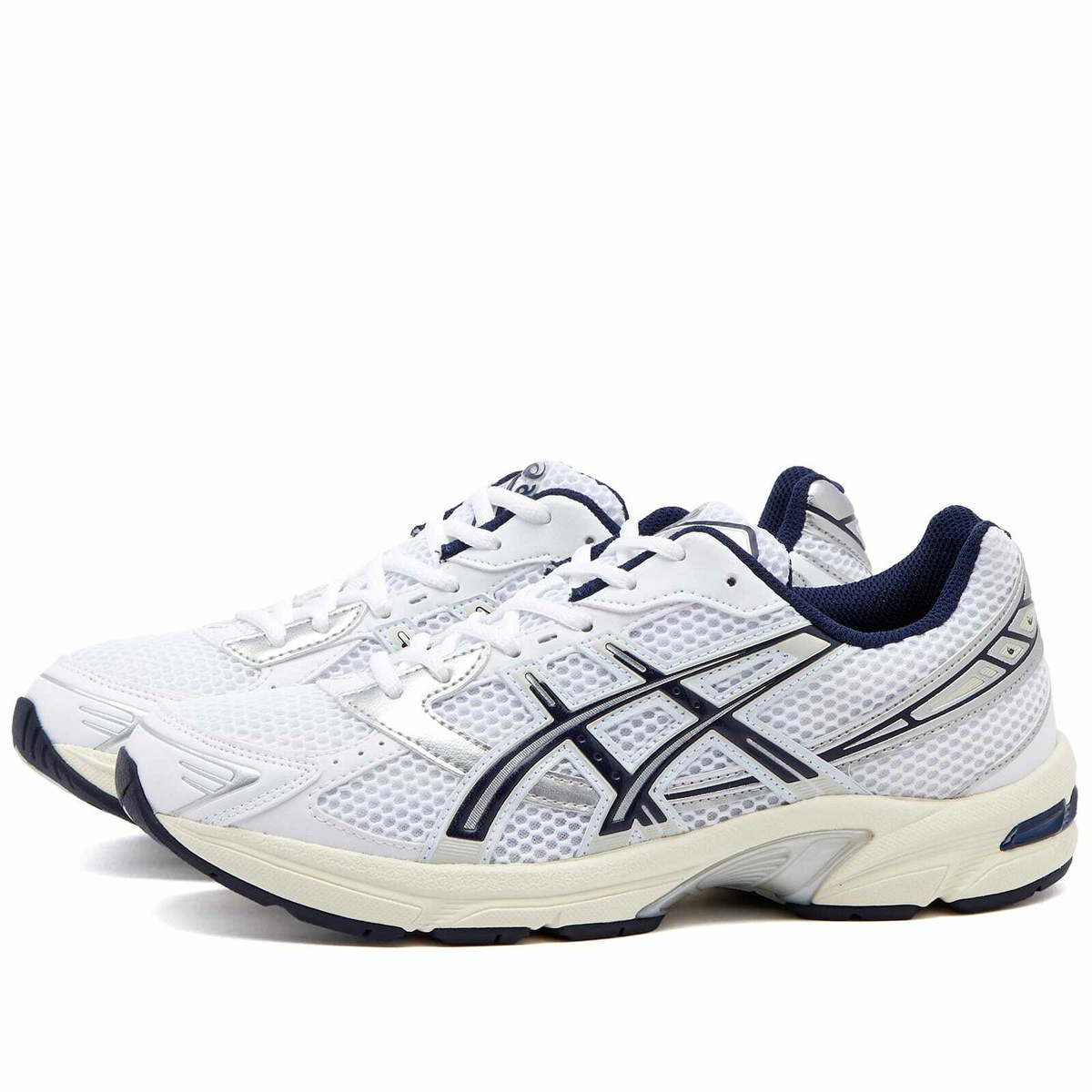 Asics Women's Gel-1130 Sneakers in White/Midnight ASICS
