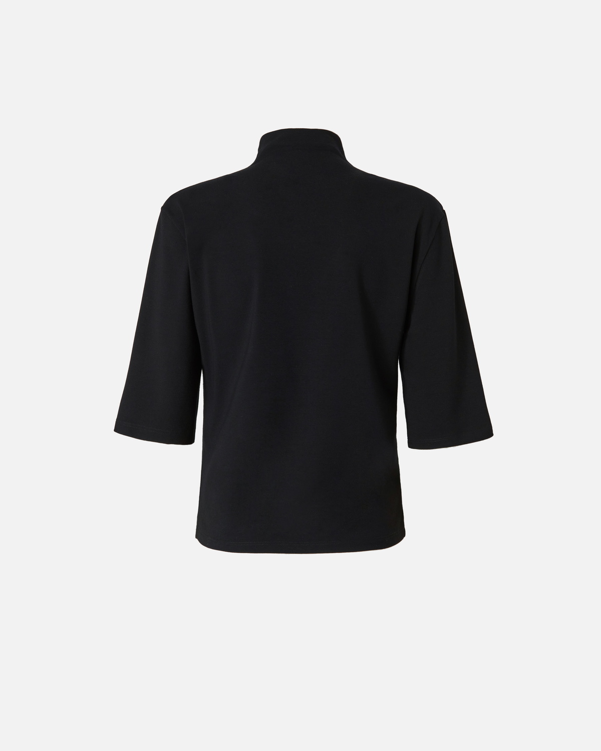 Pinko Three Quarter Sleeved Shirt With Logo Embroidery Limo Black Pinko