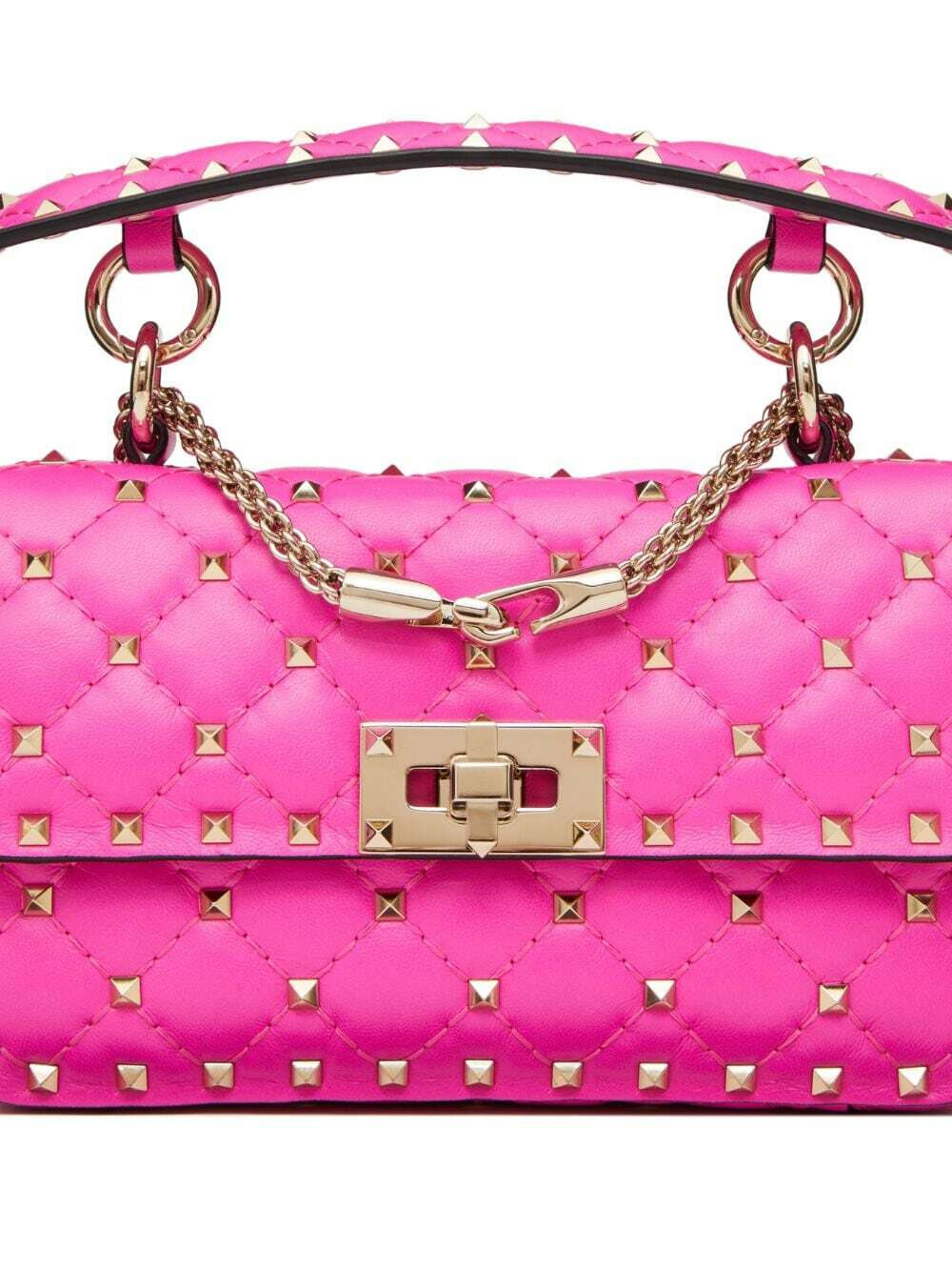 VALENTINO GARAVANI - Rockstud Spike Small Leather Shoulder Bag ...