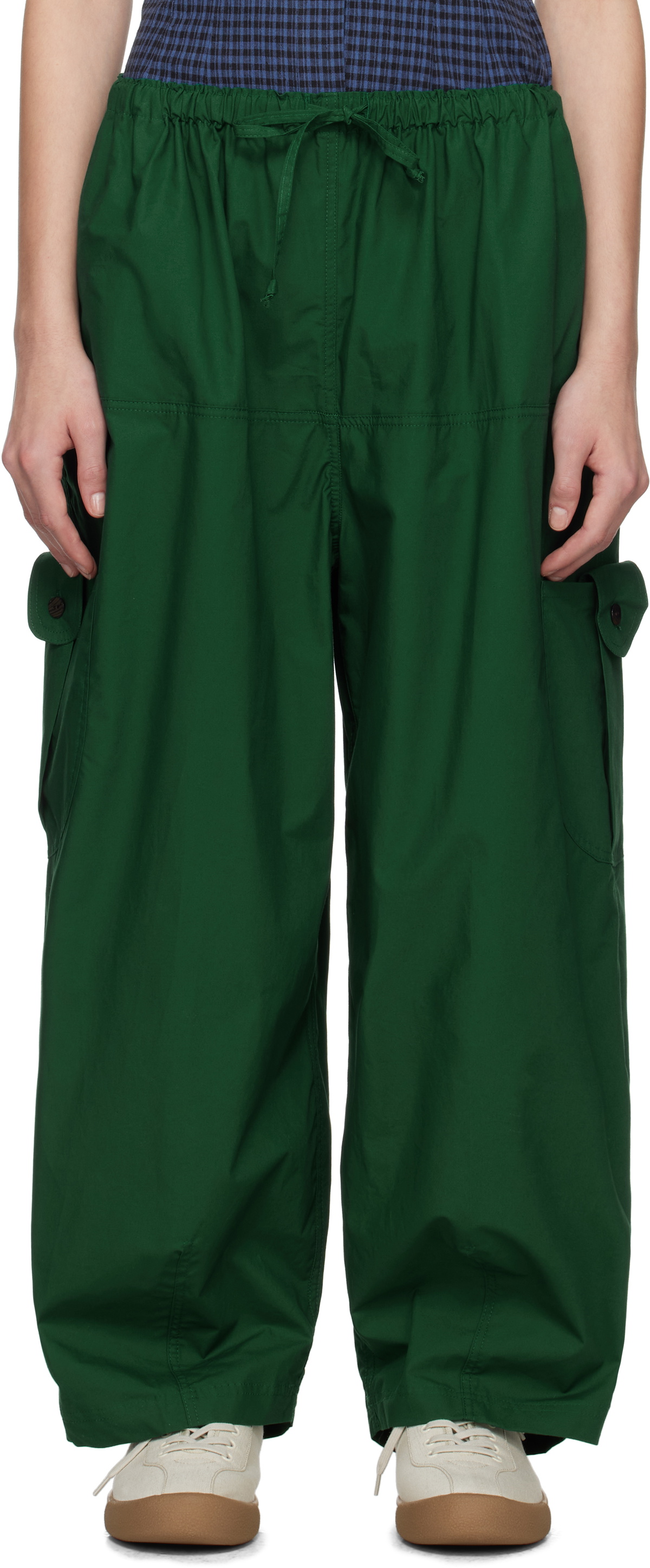 SC103 Green Margin Trousers SC103