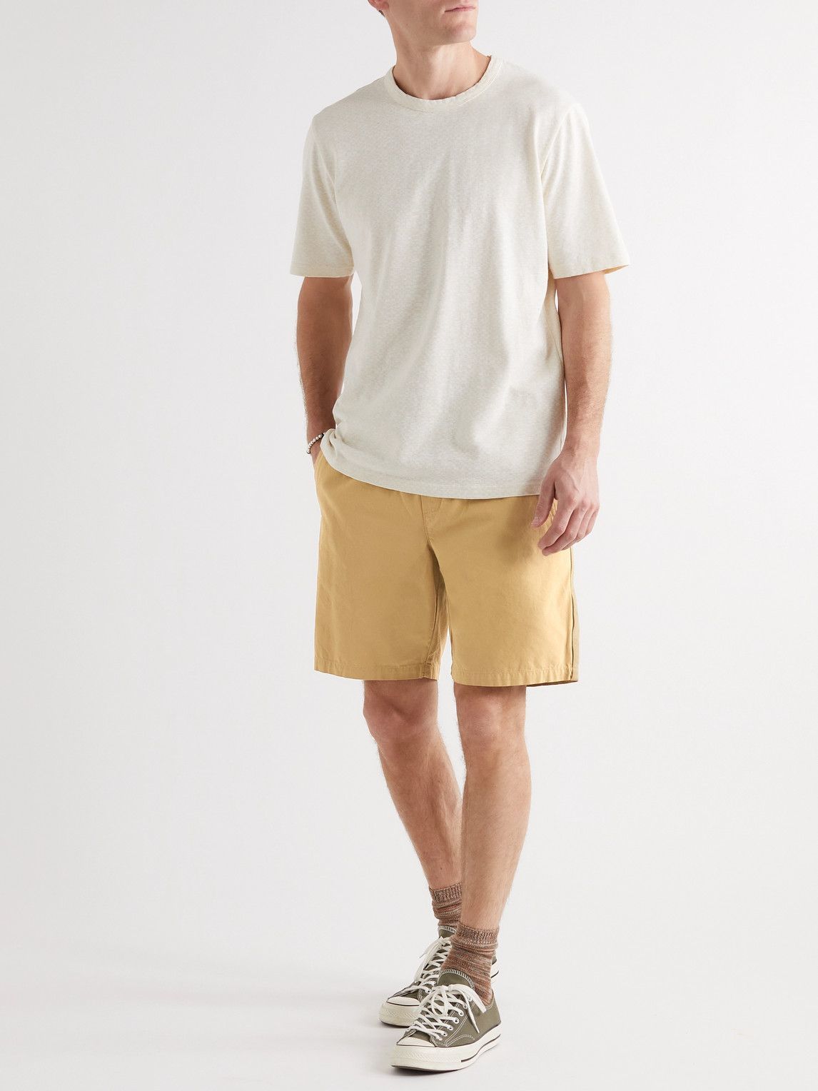 Folk - Assembly Cotton Shorts - Brown Folk
