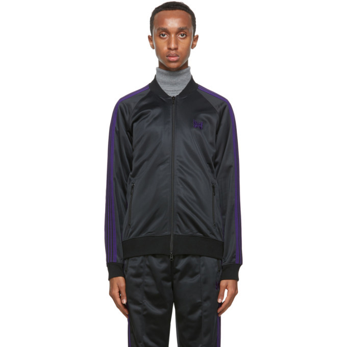 Needles Black Tricot Track Jacket Needles