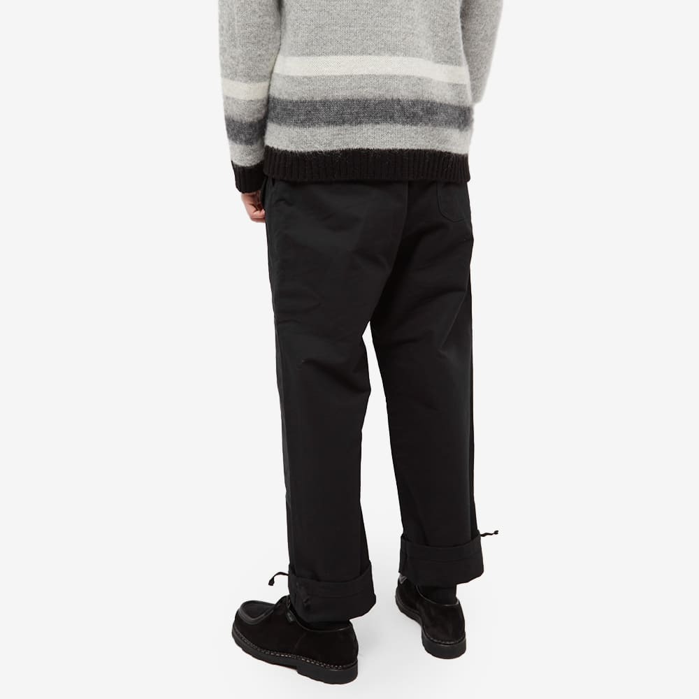 Engineered Garments Men's Deck Pant in Black Engineered Garments