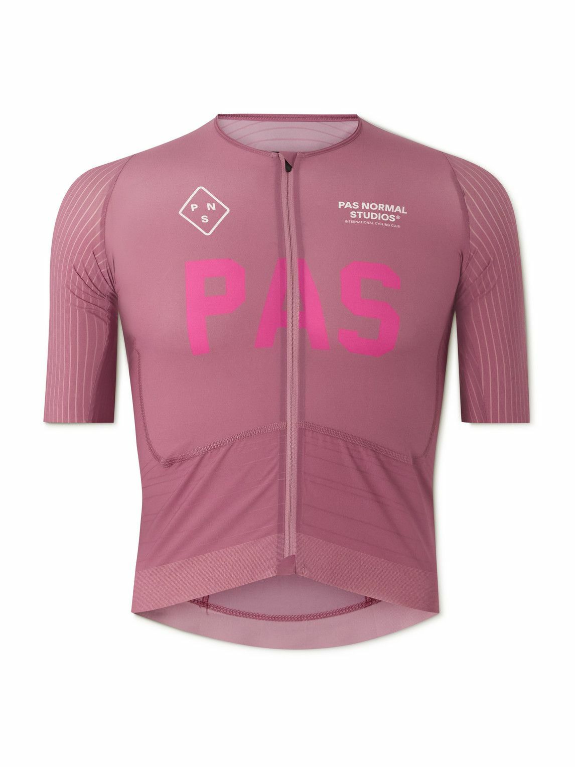 Pas Normal Studios - Mechanism Pro Logo-Print Cycling Jersey - Pink Pas ...