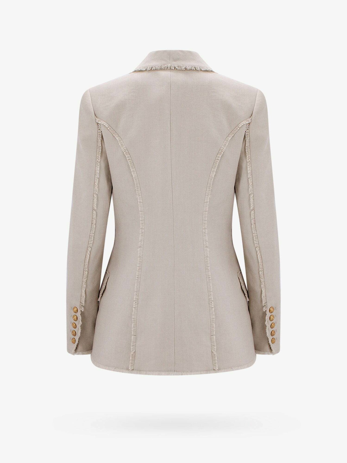 Balmain Blazer Beige Womens Balmain
