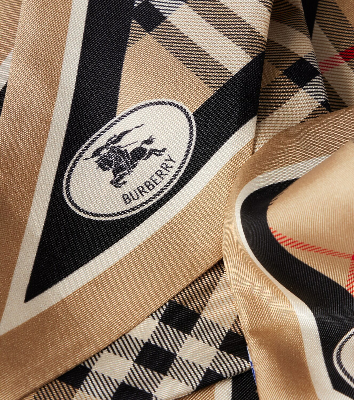 Burberry Burberry Check silk scarf Burberry