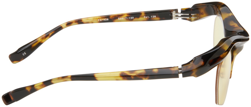 FACTORY900 SSENSE Exclusive Brown FA-428 Sunglasses