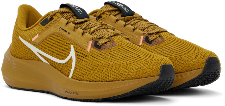 Nike Yellow Pegasus 40 Sneakers Nike