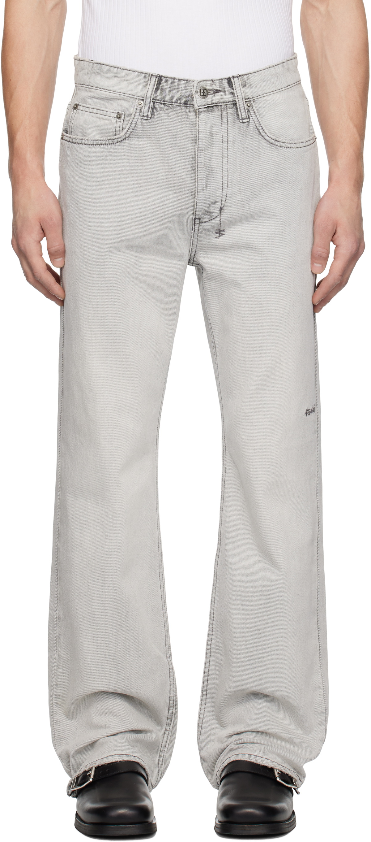 Ksubi White Bronko Snow Jeans Ksubi