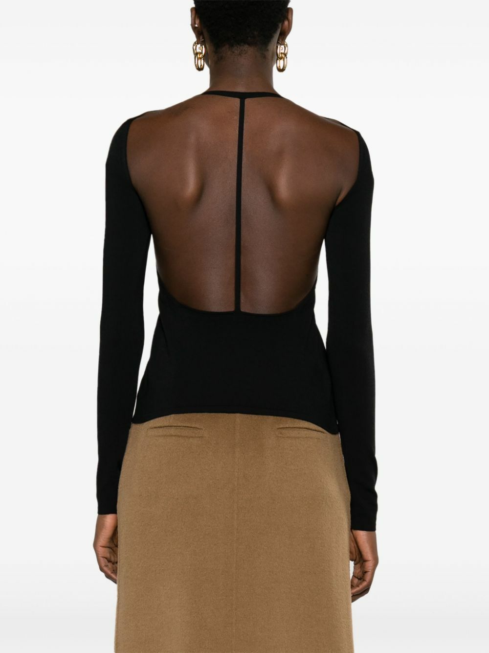 KHAITE The Iskra Open-Back Top Khaite