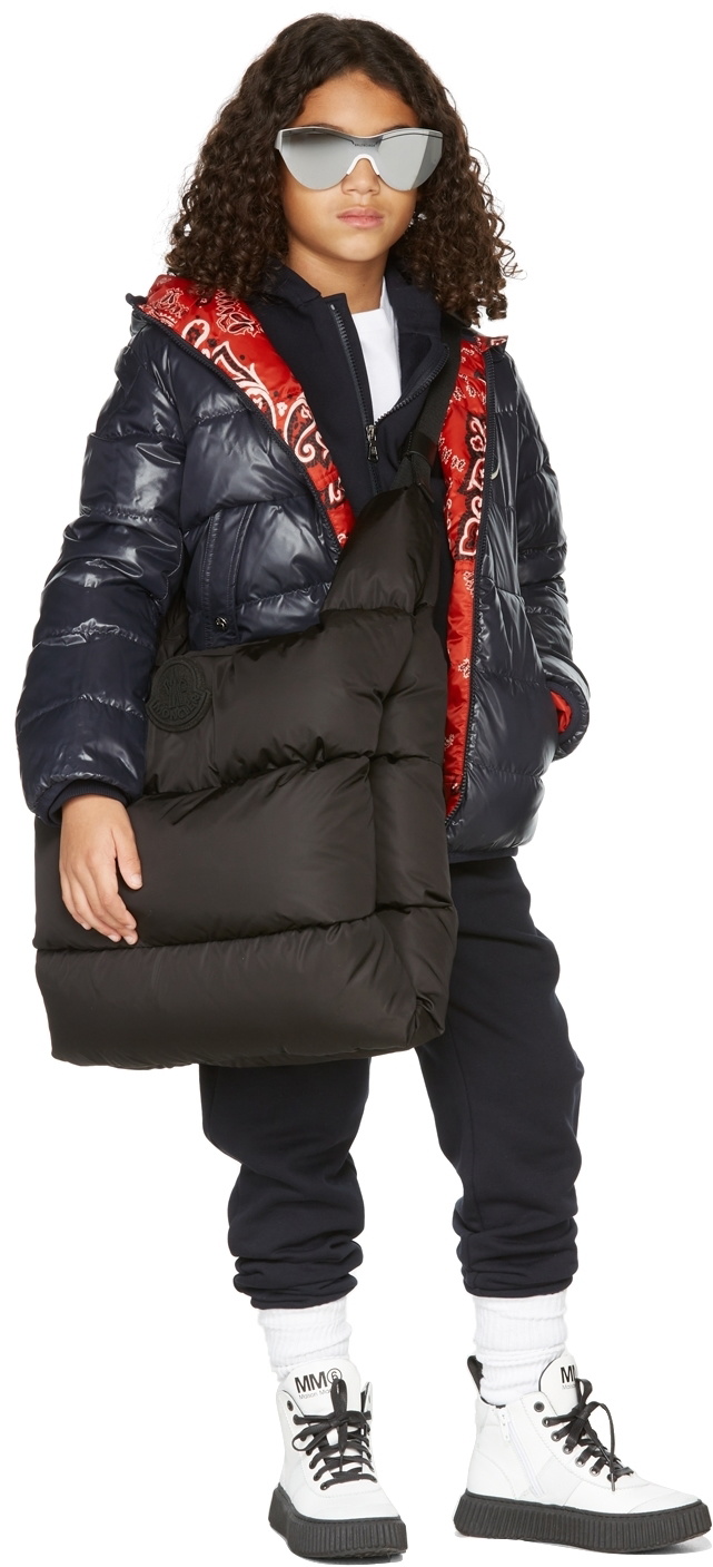 Moncler Enfant Kids Reversible Red Down Songu Jacket Moncler Enfant