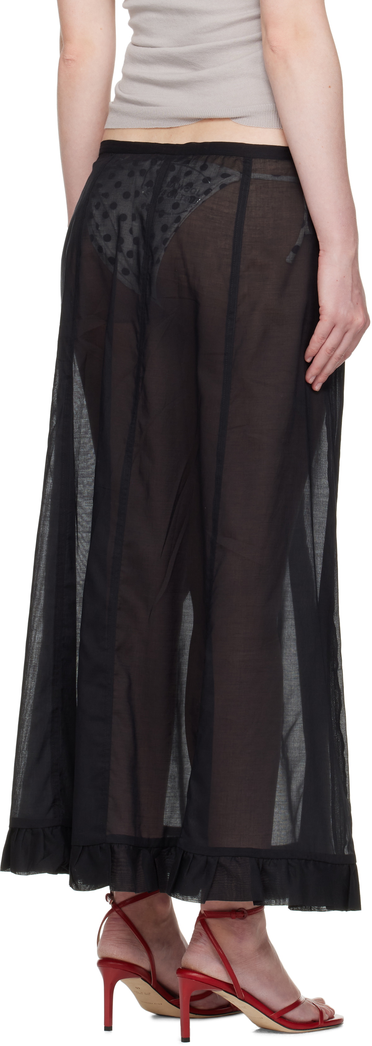 Paloma Wool Black Andolini Maxi Skirt Paloma Wool