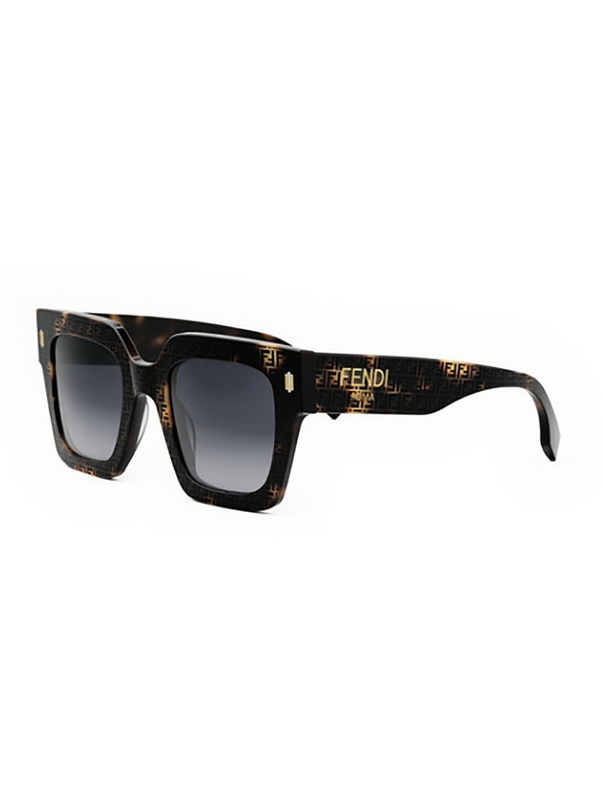 Fendi Square Frame Sunglasses Fendi
