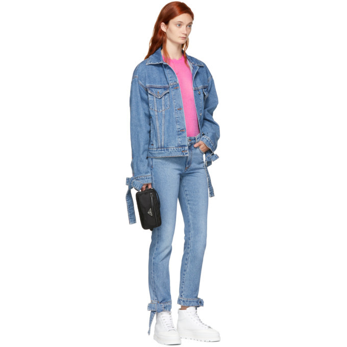MSGM Blue Denim Jacket MSGM