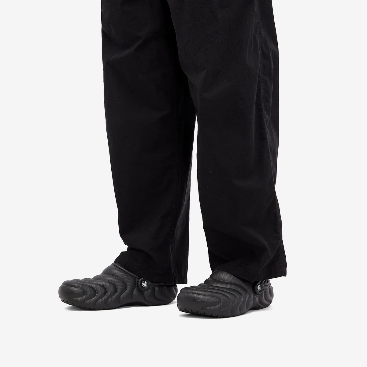 Crocs Classic Overpuff Clog in Black Crocs