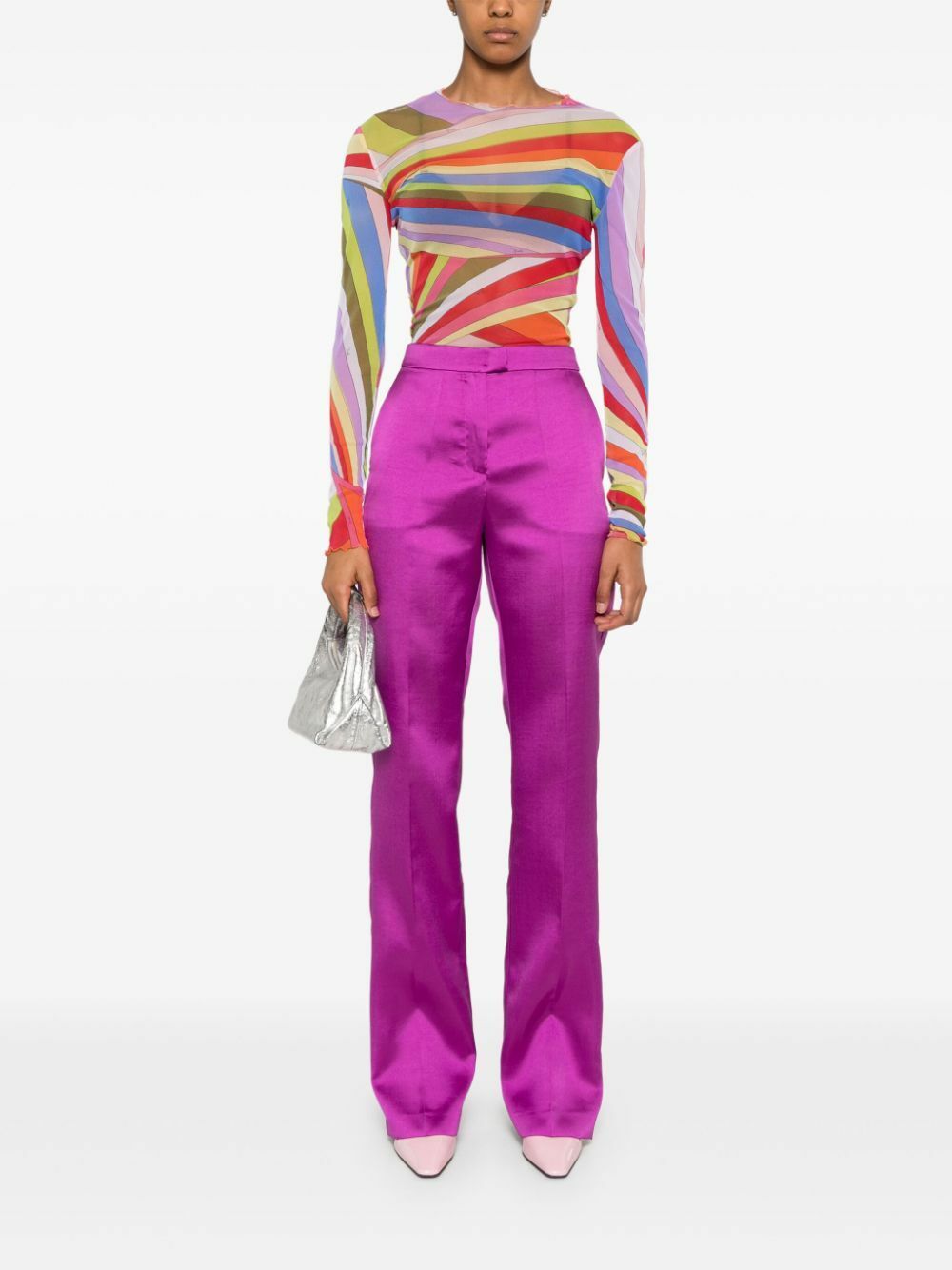 PUCCI Iride-Print Top Emilio Pucci