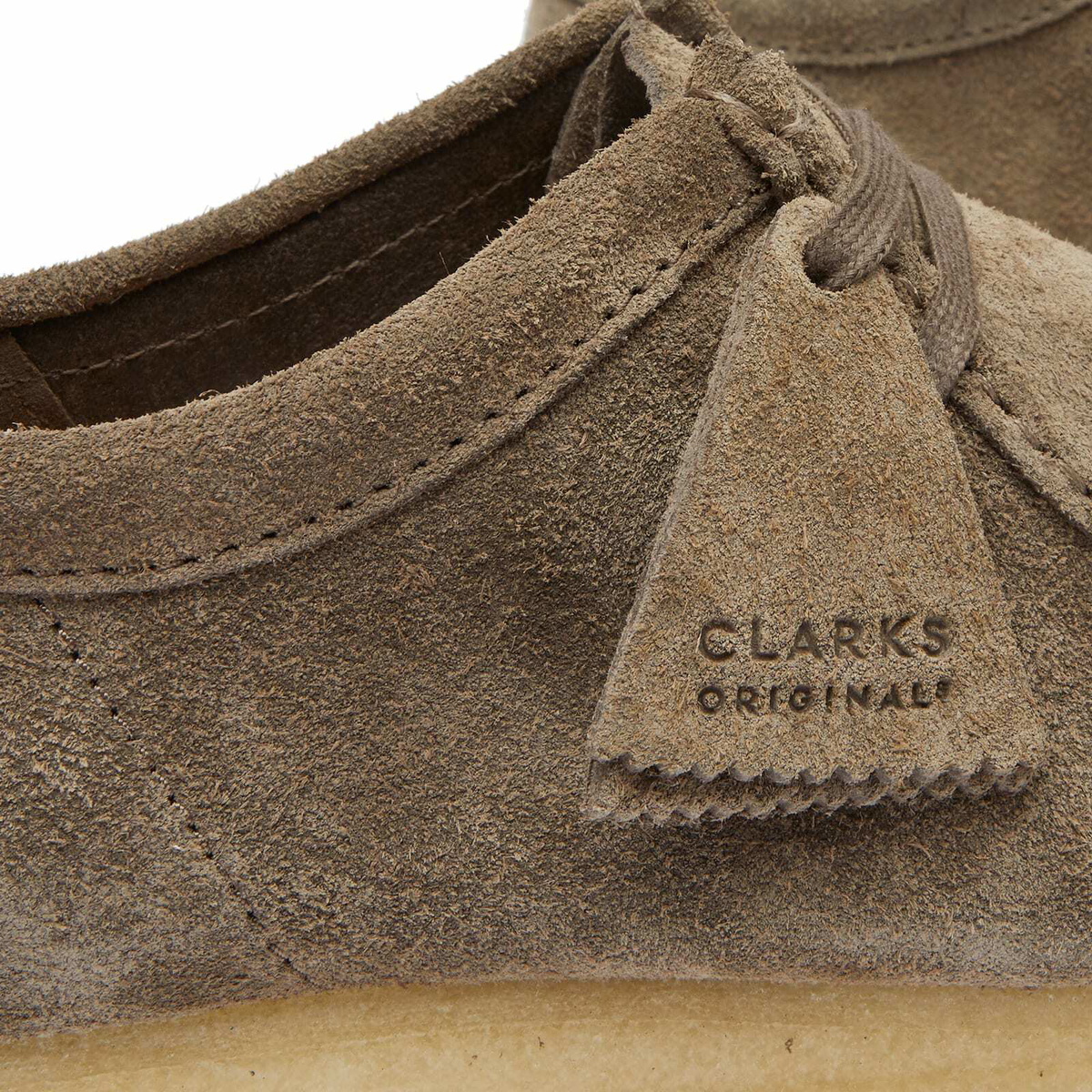 Clarks Originals Men's Wallabee in Dark Grey Suede Clarks Originals