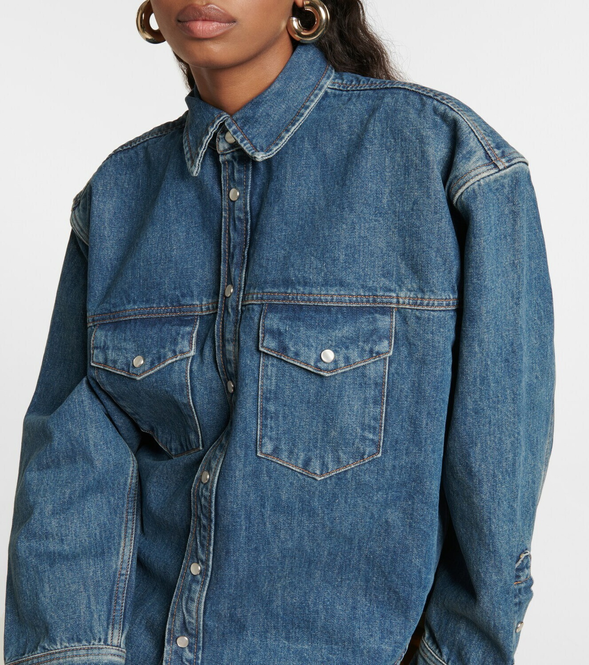 Wardrobe.NYC - Oversized denim jacket WARDROBE.NYC