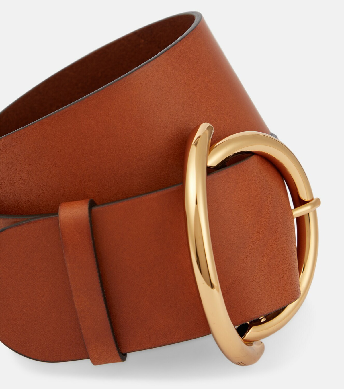 Etro Double ring leather belt Etro