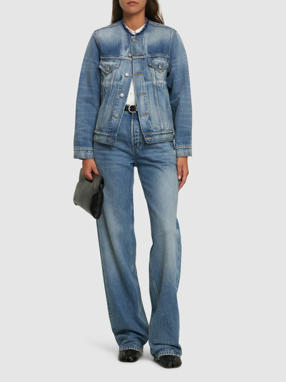 MAISON MARGIELA Cotton Denim Jacket Maison Margiela