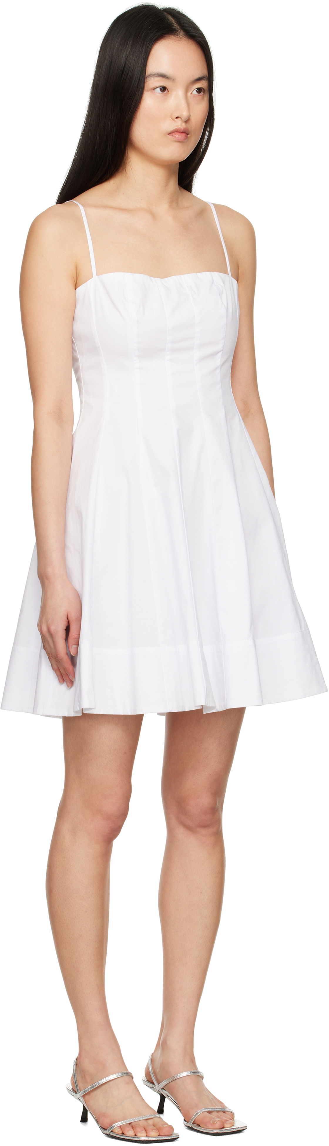 Staud White Wylie Minidress Staud