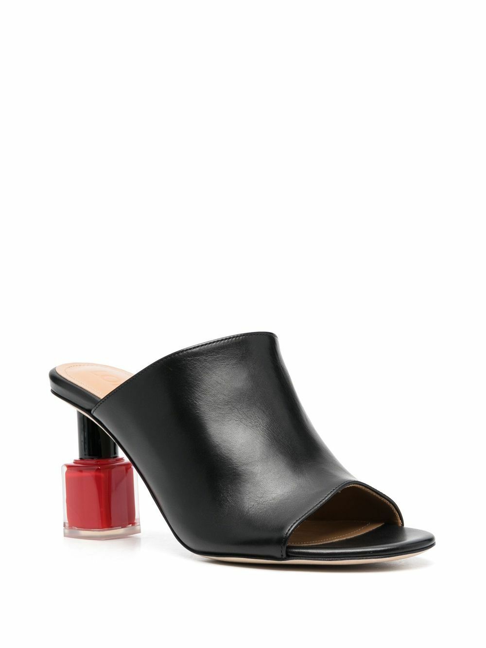 LOEWE - Leather Heel Mules Loewe