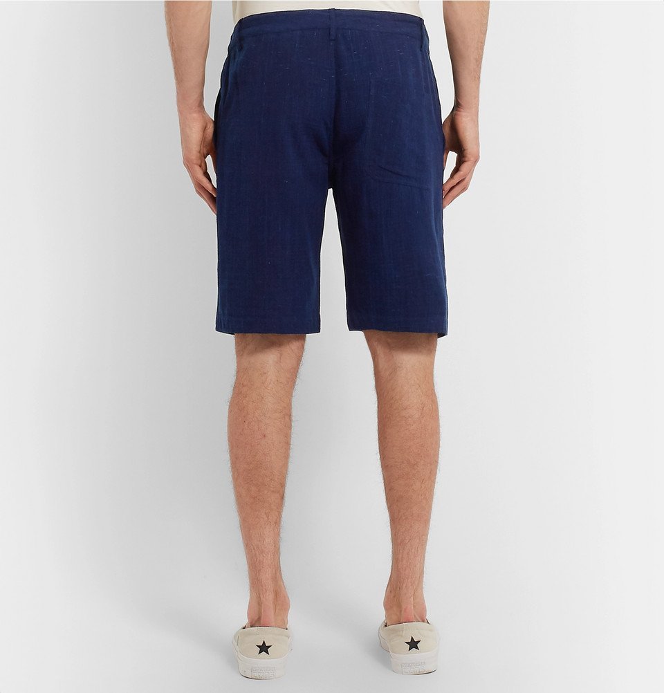 Universal Works - Slub Cotton Shorts - Indigo Universal Works