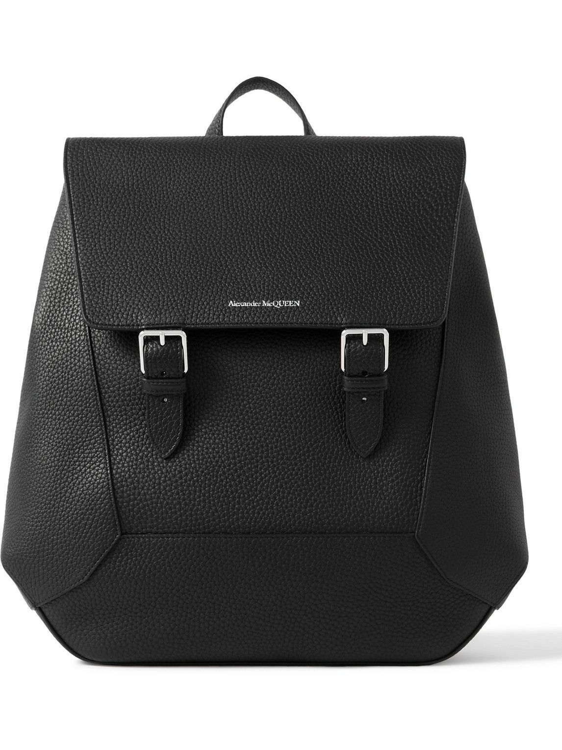 Alexander McQueen - The Edge Full-Grain Leather Backpack Alexander McQueen