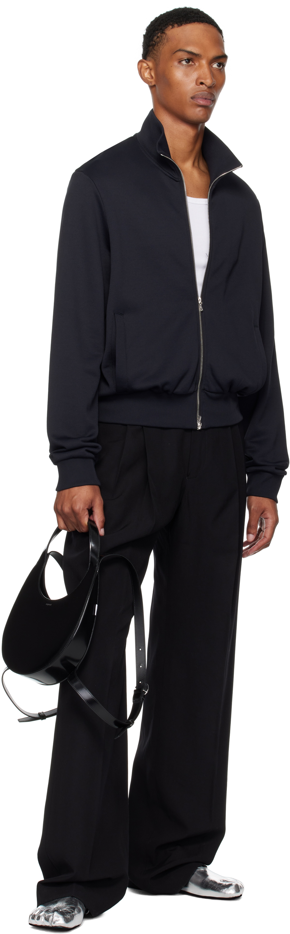 Coperni Black Swipe Backpack Coperni