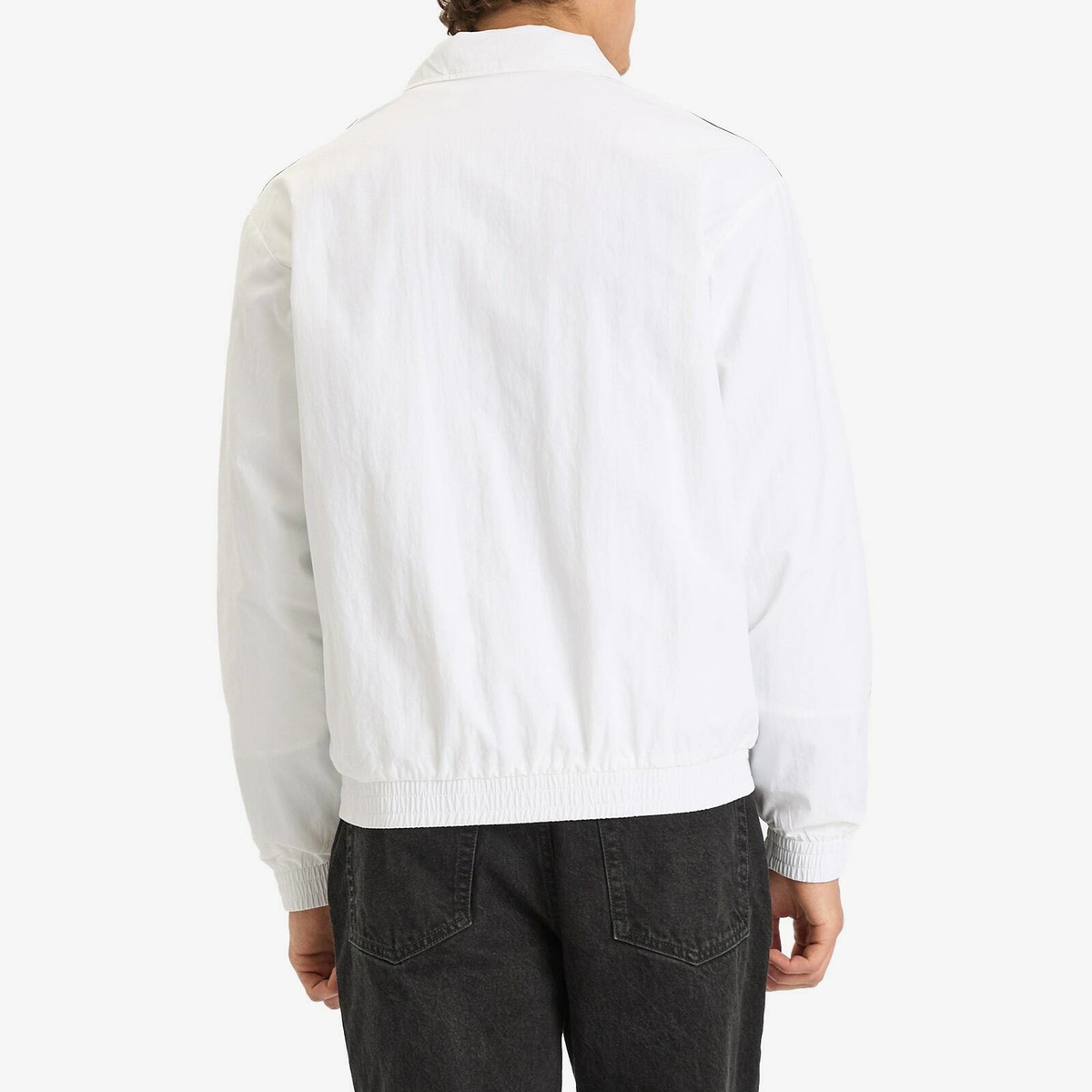 Adidas Men's Firebird Track Top in White/Black adidas