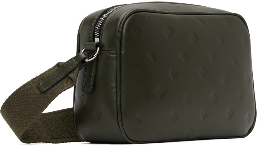 Marni Khaki Embossed Messenger Bag Marni