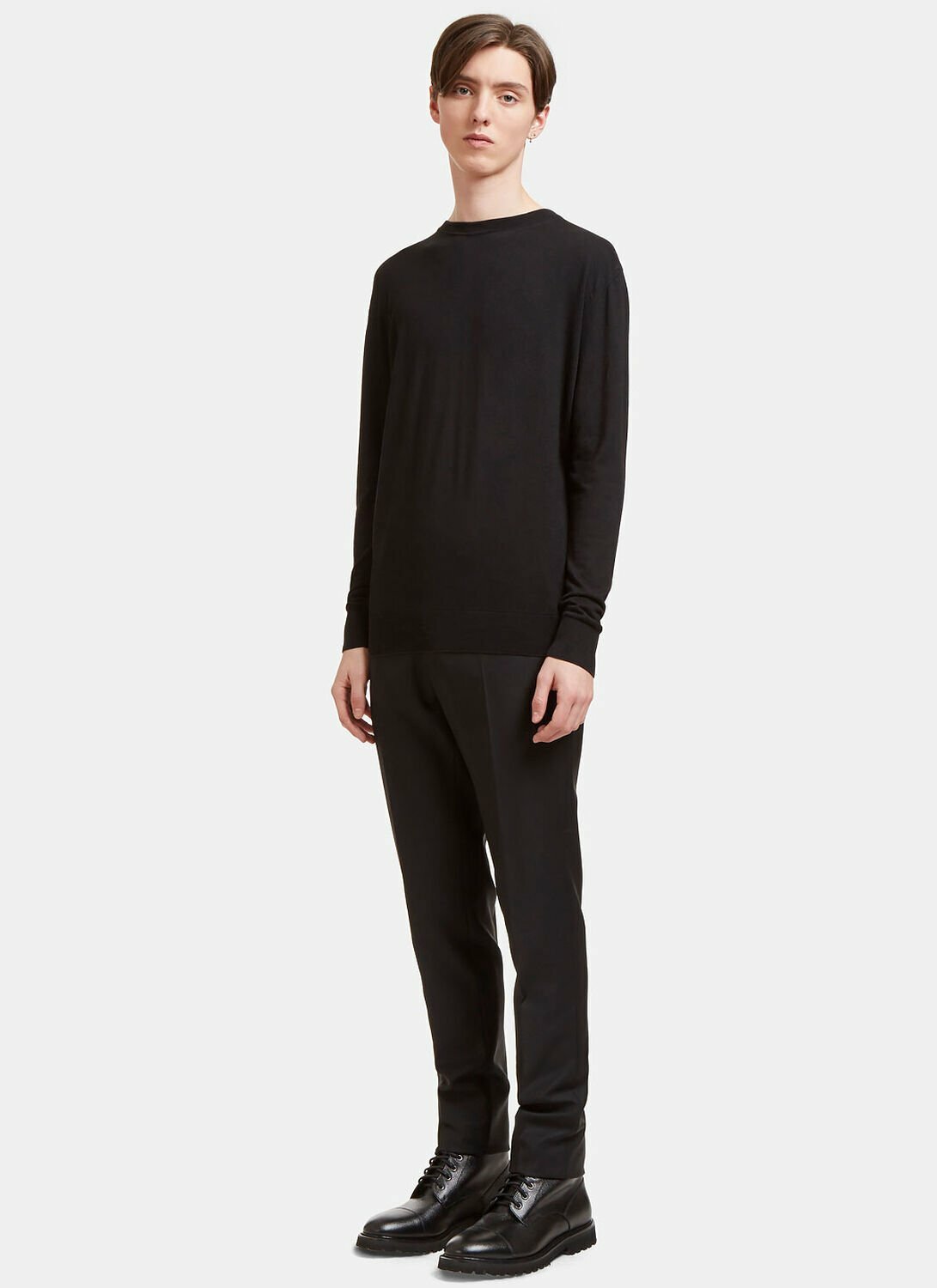 Aiezen Silk and Cashmere-Blend Crewneck Sweater Aiezen