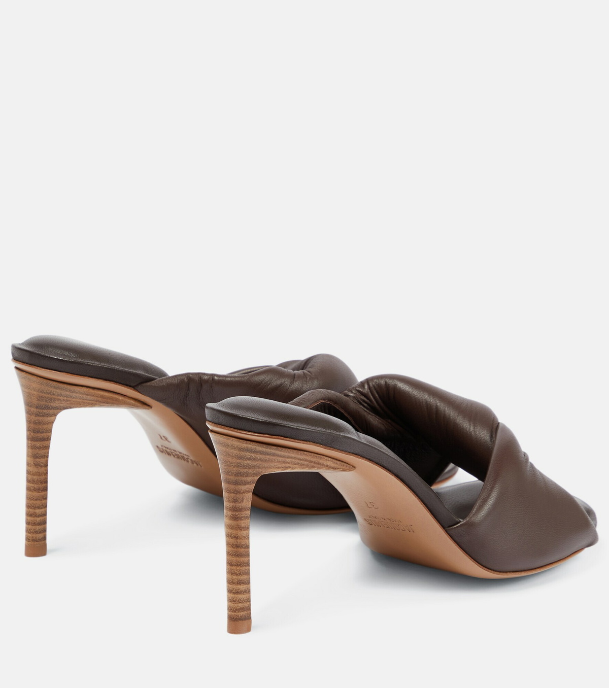 Jacquemus - Les Mules Bagnu leather mules Jacquemus