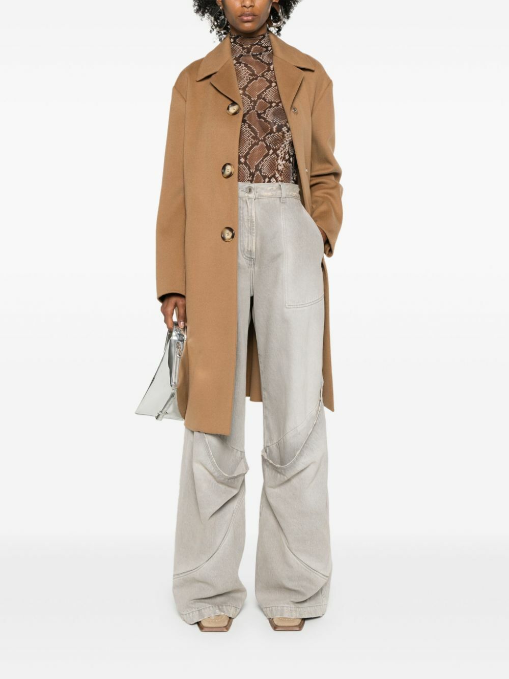 SPORTMAX - Wool Midi Coat Sportmax